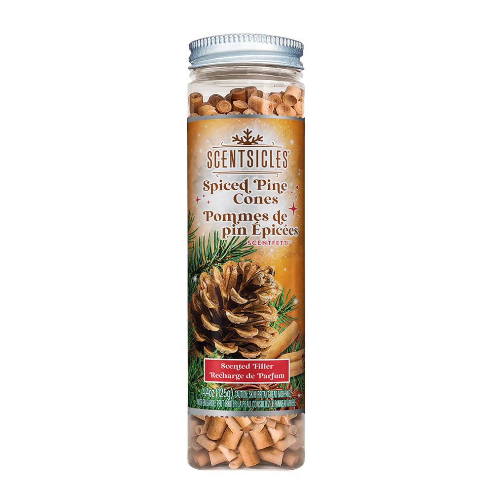 Scentsicles Scentfetti Scented Paper Filler, Spiced Pine Cones, 125g B
